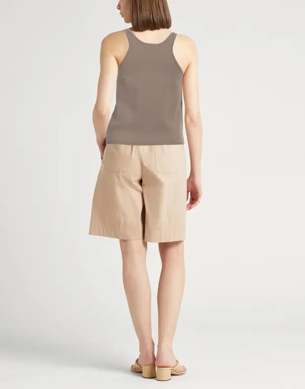 Max Mara Solid Sleeveless Knit Top