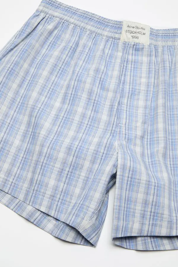 Acne Studios Checked-pattern Shorts