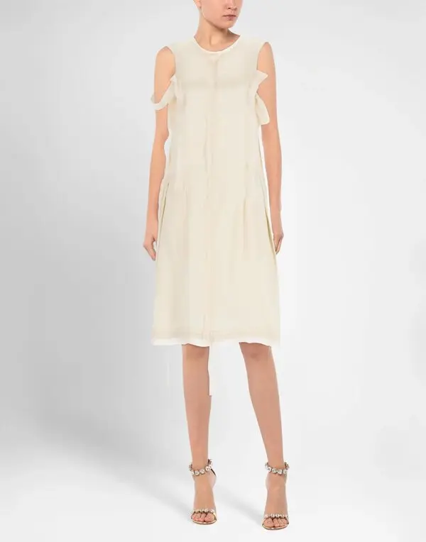 MAISON MARGIELA Two-tone Sleeveless Dress