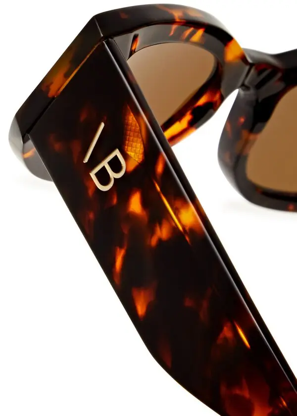 Victoria Beckham Oval-frame Sunglasses