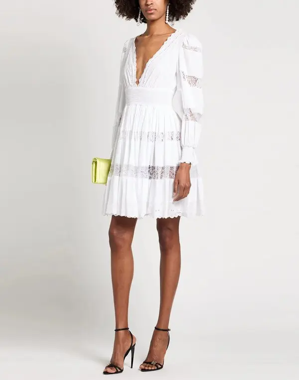 Dolce & Gabbana Lace Long Sleeve Dress