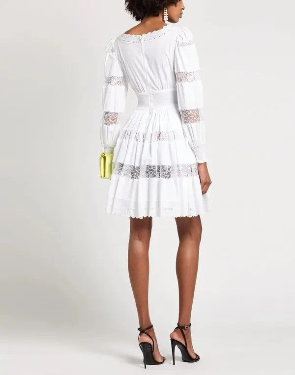 Dolce & Gabbana Lace Long Sleeve Dress