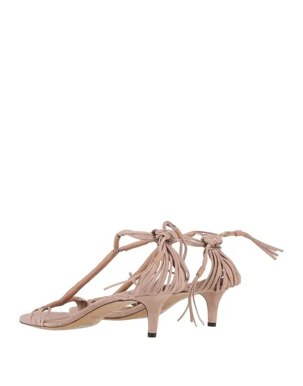 Isabel Marant Étoile Minimalist Suede Open-toe Sandals