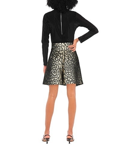 Dolce & Gabbana Leopard Brocade Culottes