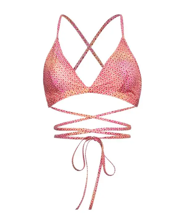 Isabel Marant Étoile Lace-up Bikini Top - Pink