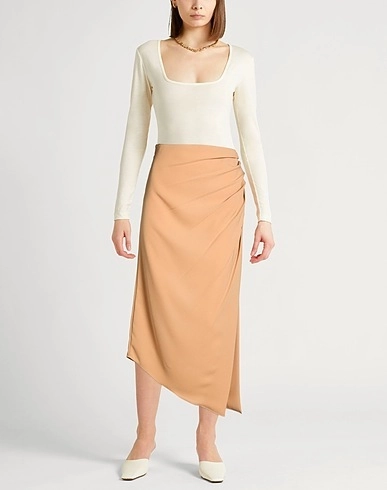Max Mara Asymmetrical Crepe Dress