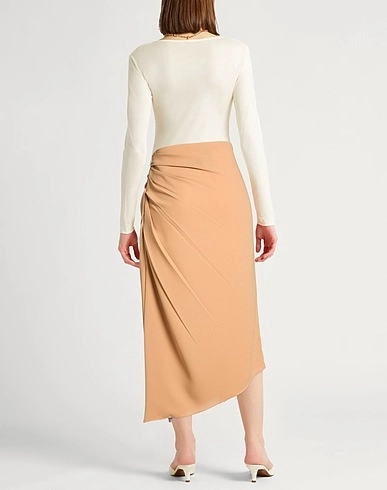 Max Mara Asymmetrical Crepe Dress