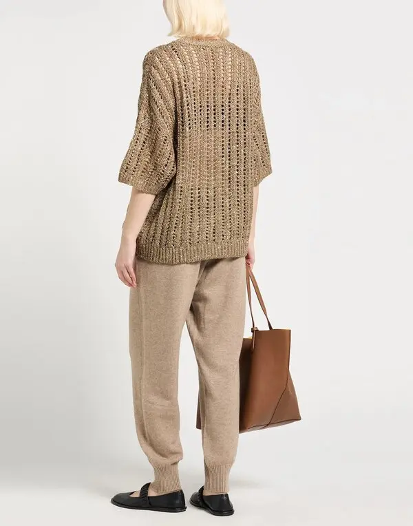 Brunello Cucinelli Cashmere Tapered Trousers