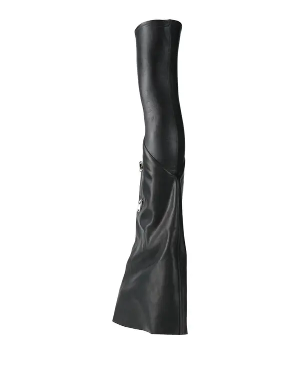 Rick Owens Square Toe Platform Boots