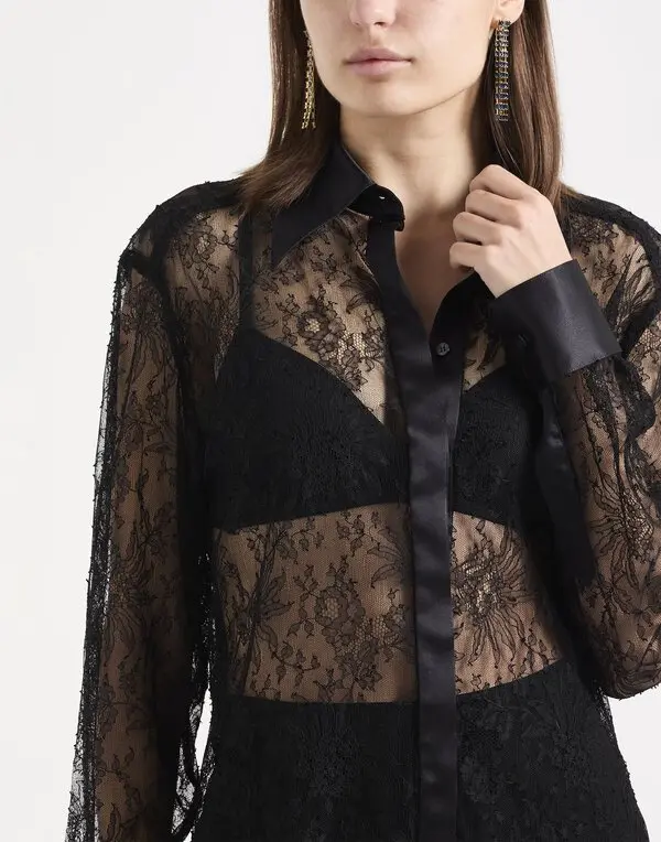 Dolce & Gabbana Lace Long Sleeve Shirt