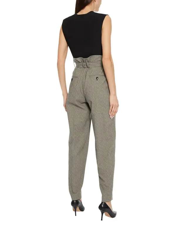 Isabel Marant Étoile Two-tone Belted Paper Bag Waist Trousers