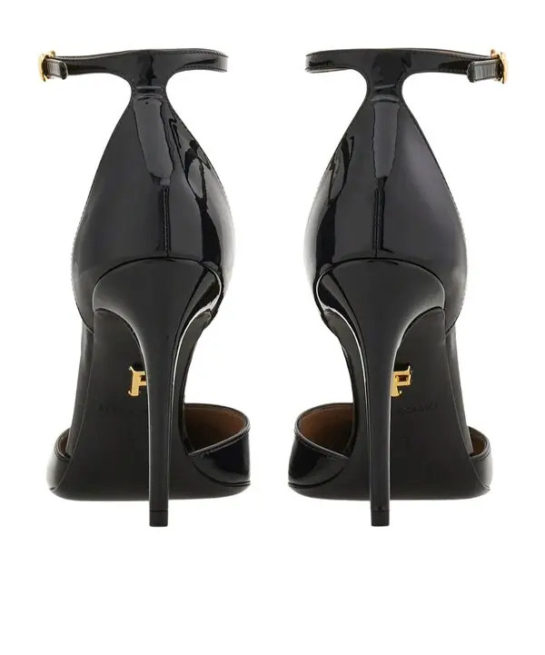 FERRAGAMO Stiletto Pump With Ankle Strap