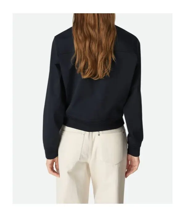 Bottega Veneta Bonded Tech Wool Blouson