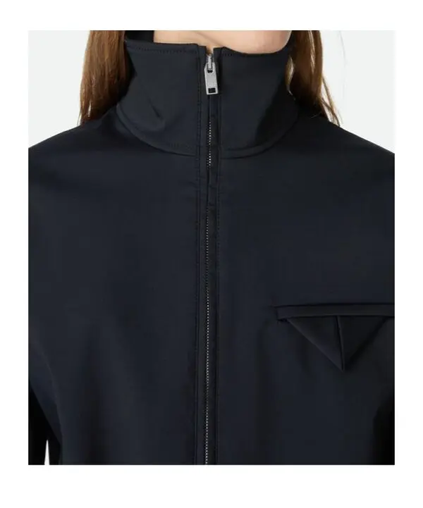 Bottega Veneta Bonded Tech Wool Blouson