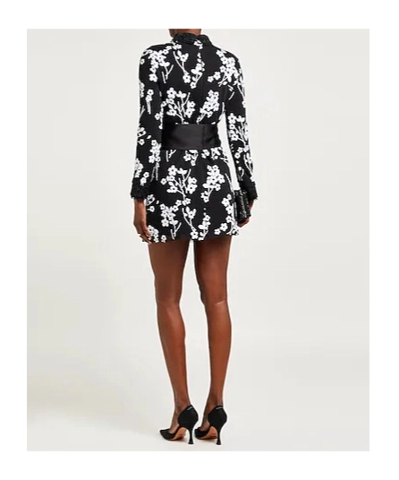 MAXCO. Max&co. Floral Print Sequin Dress