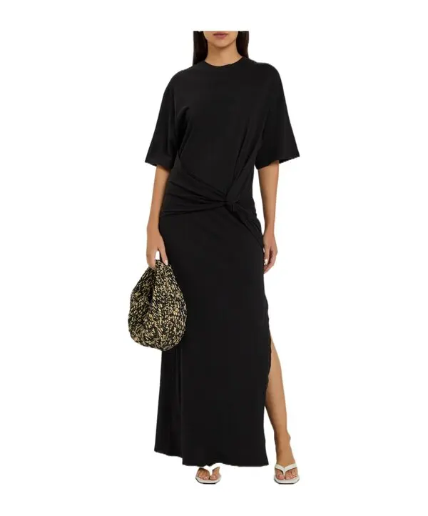 AGOLDE Solid-color Comfortable Dress