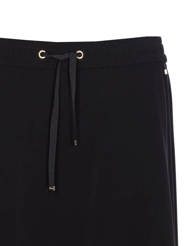 Herno Drawstring Flared Skirt