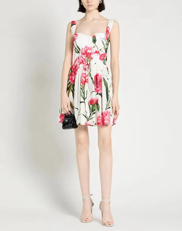 Dolce & Gabbana Sleeveless Floral Dress