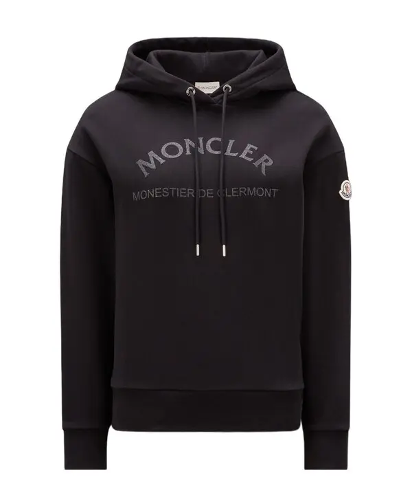 Moncler Glitter Logo Hoodie