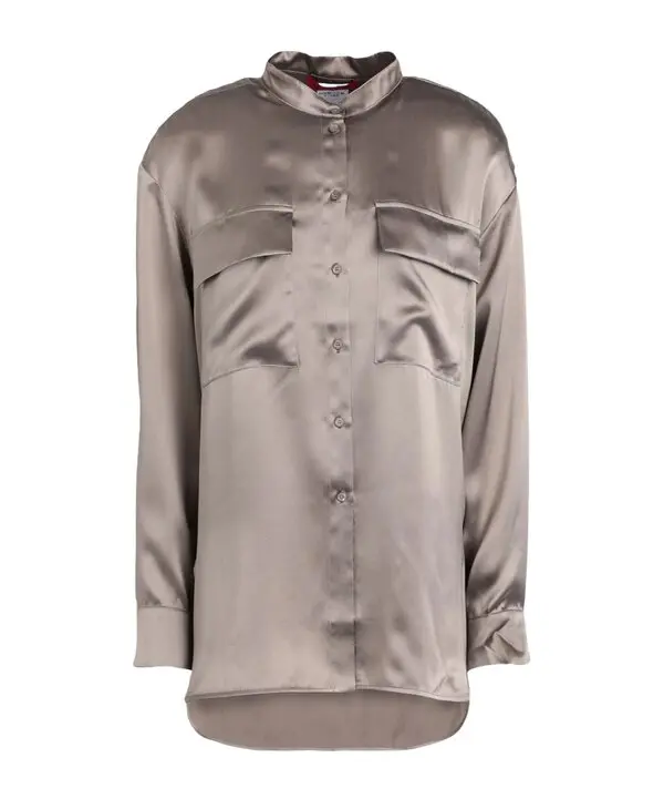 MAXCO. Solid Colour Shirts Blouses