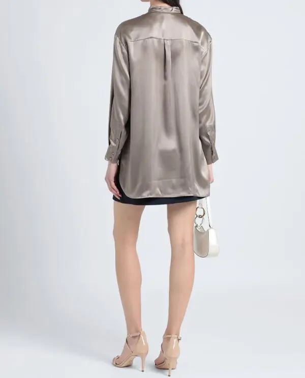 MAXCO. Solid Colour Shirts Blouses