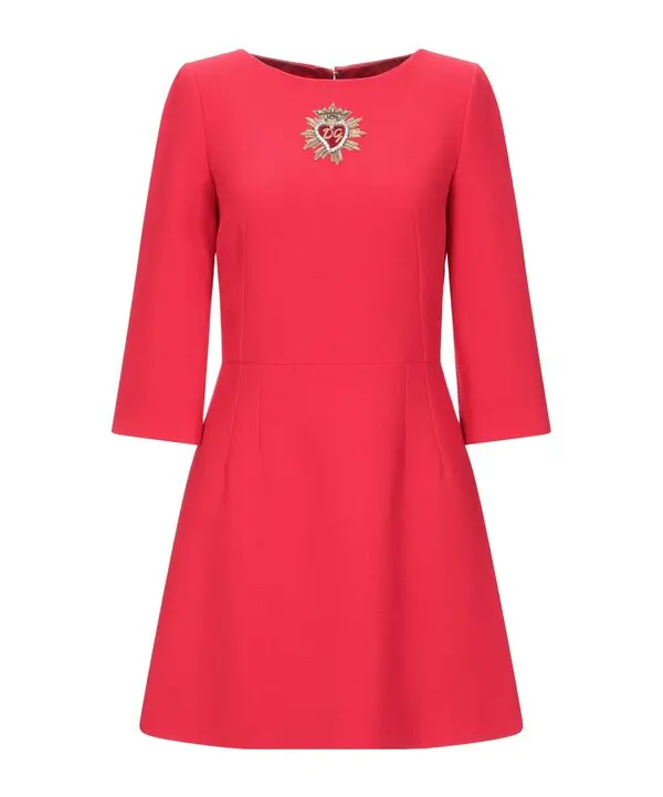 Dolce & Gabbana Three-quarter Sleeve Dress