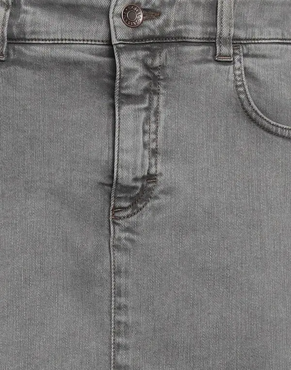 Dolce & Gabbana Stretch Denim Pencil Skirt