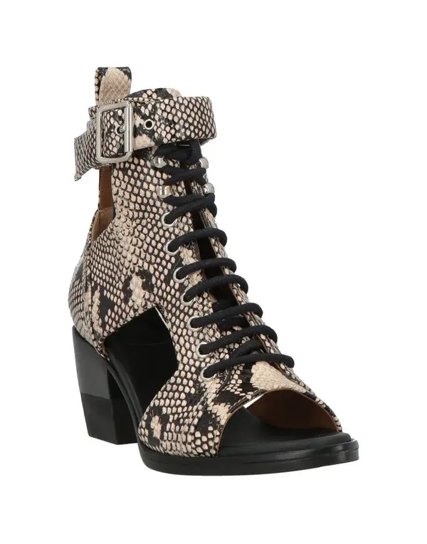 Chloé Lace-up Ankle Boots
