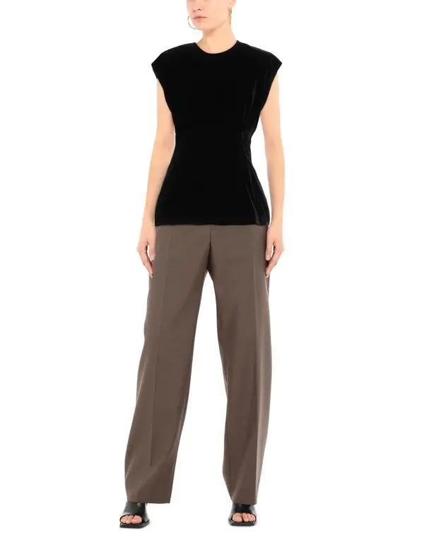 Dolce & Gabbana Minimalist Velvet Short Sleeve