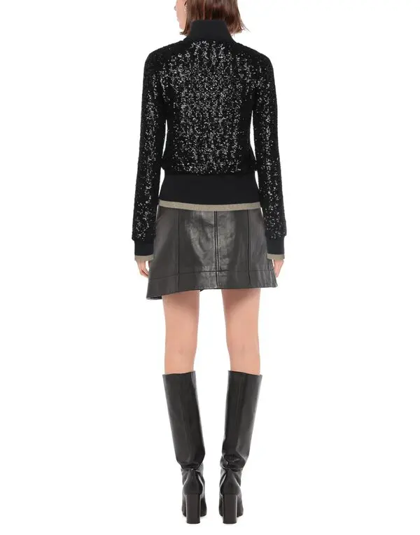 Dolce & Gabbana Sequin Embellished Turtleneck Knit Sweater