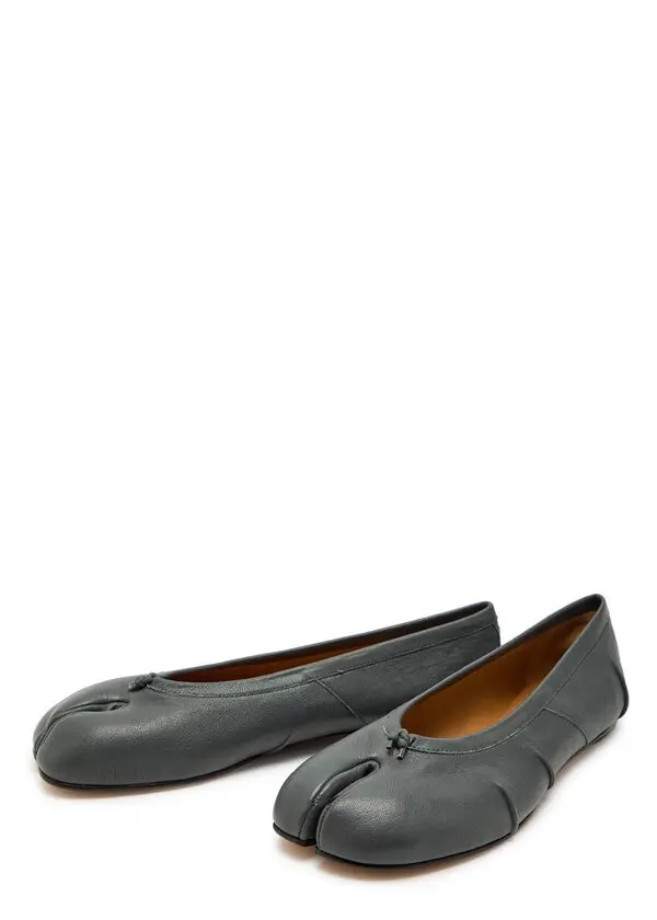 MAISON MARGIELA Tabi Leather Ballet Flats