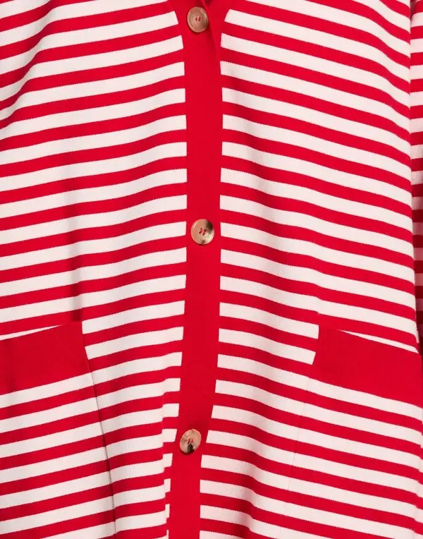Max Mara Striped Knit Sweater