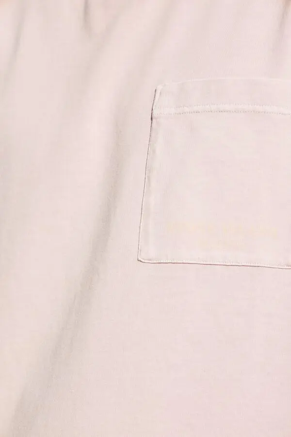 Stone Island Logo Printed Crewneck T-shirt