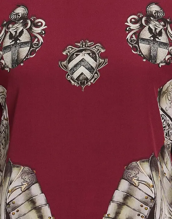 Dolce & Gabbana Multicolor Crew Neck Short Sleeve Top