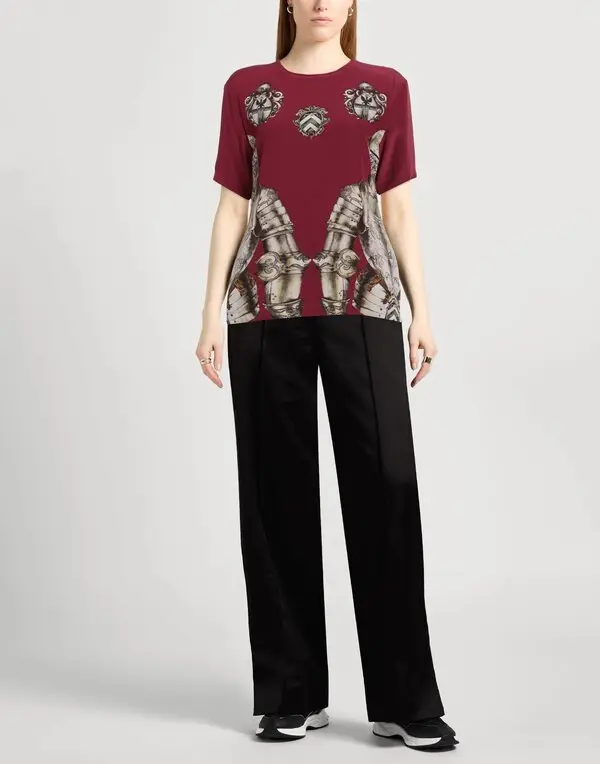 Dolce & Gabbana Multicolor Crew Neck Short Sleeve Top