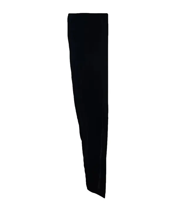 Rick Owens Velvet Asymmetrical Skirt