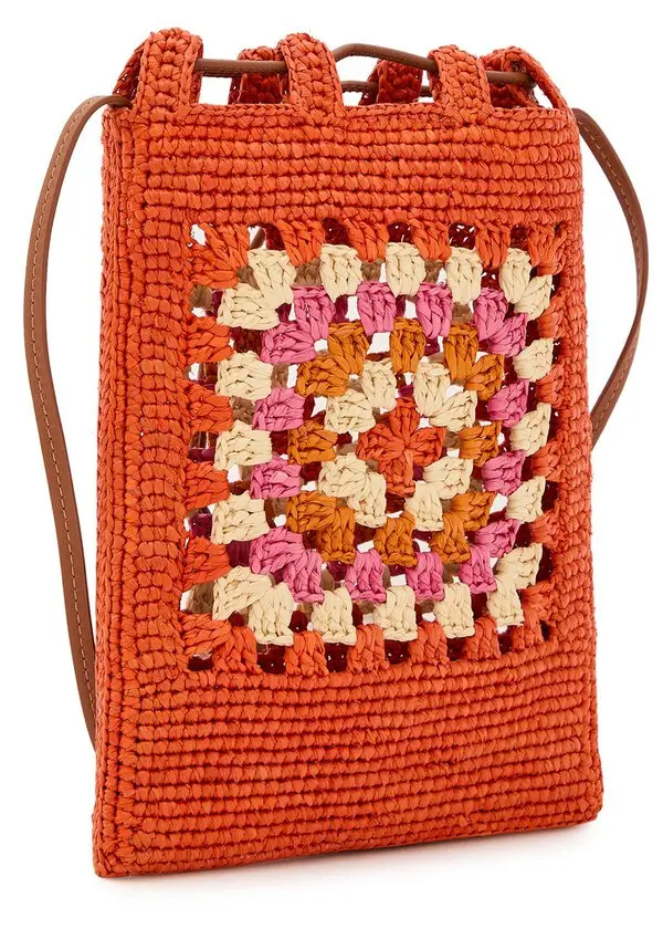 Loewe X Paula's Ibiza Raffia Pouch