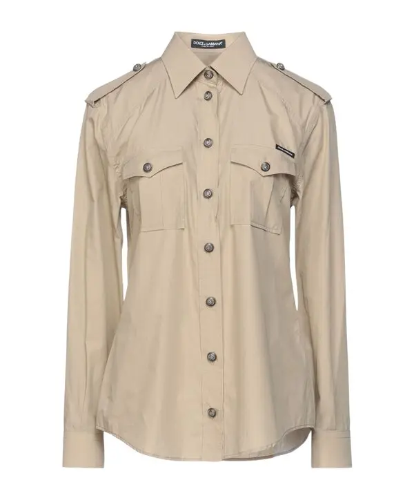 Dolce & Gabbana Minimalist Solid Long Sleeve Shirt