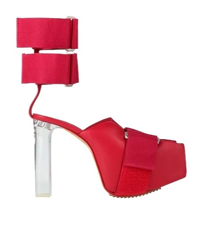 Rick Owens Logo High-heeled Sandals