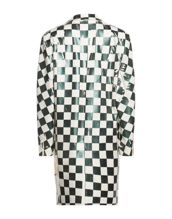 MAISON MARGIELA Checked Metallic Long Sleeve Jacket