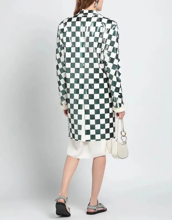 MAISON MARGIELA Checked Metallic Long Sleeve Jacket