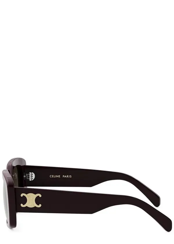 Celine Triomphe Rectangle Frame Sunglasses
