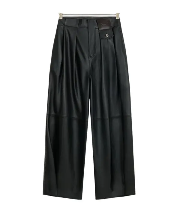 Loewe Pleated Trousers - Black