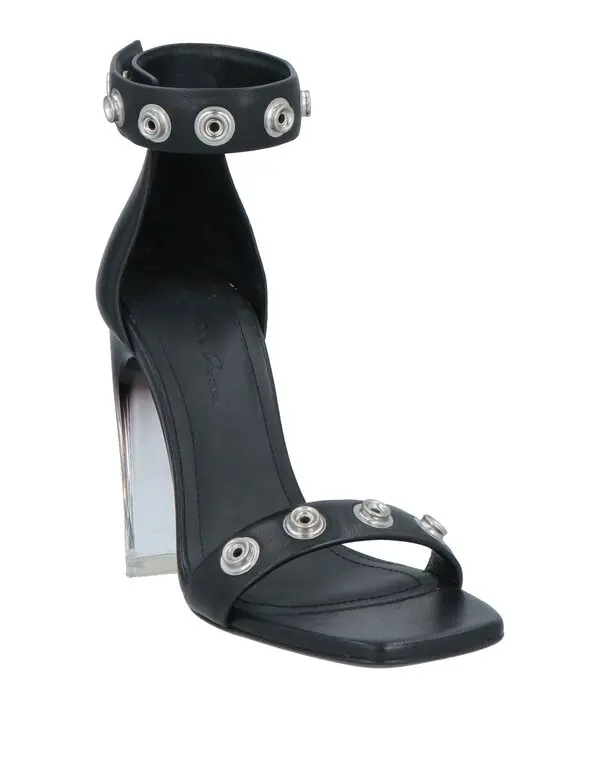 Rick Owens Two-tone Genuine Leather Sandals