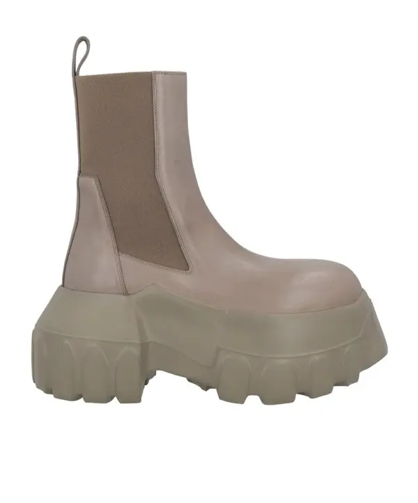 Rick Owens Platform Leather Boots
