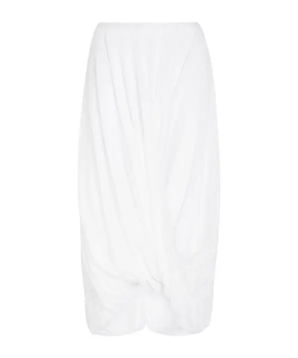 TOTEME Cotton-blend Midi Skirt