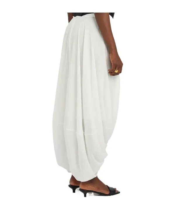 TOTEME Cotton-blend Midi Skirt