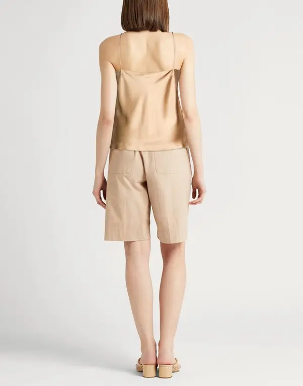 Max Mara Solid Satin Cami Top