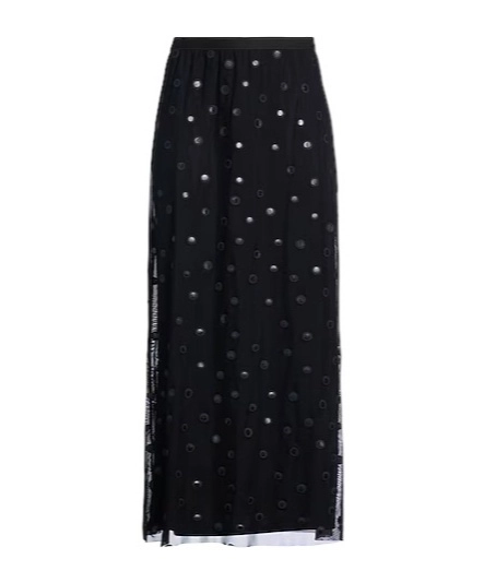 MAXCO. Max&co. Polka Dot Tulle Midi Skirt