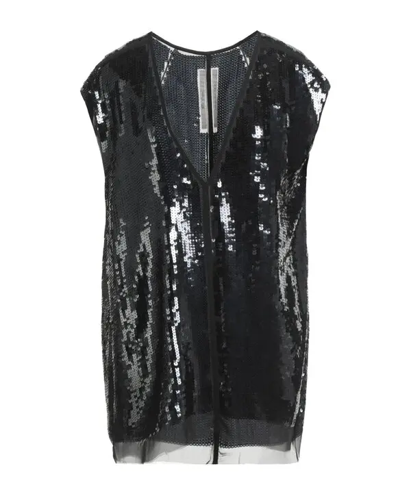 Rick Owens Plain Colour Party Tops